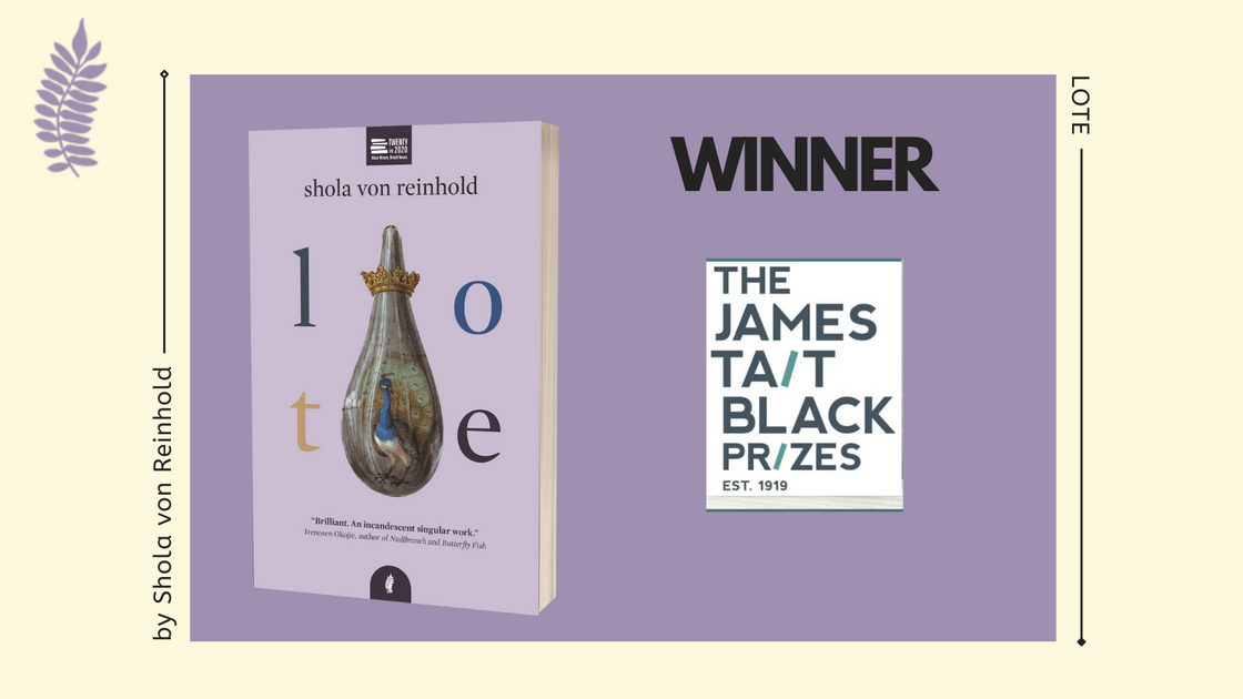 LOTE wins the James Tait Black 2021 Fiction Prize! – Jacaranda Books